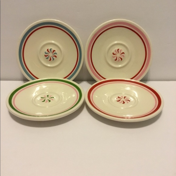 Starbucks | Kitchen | Starbucks 207 Holiday Plates Candy Design | Poshmark
